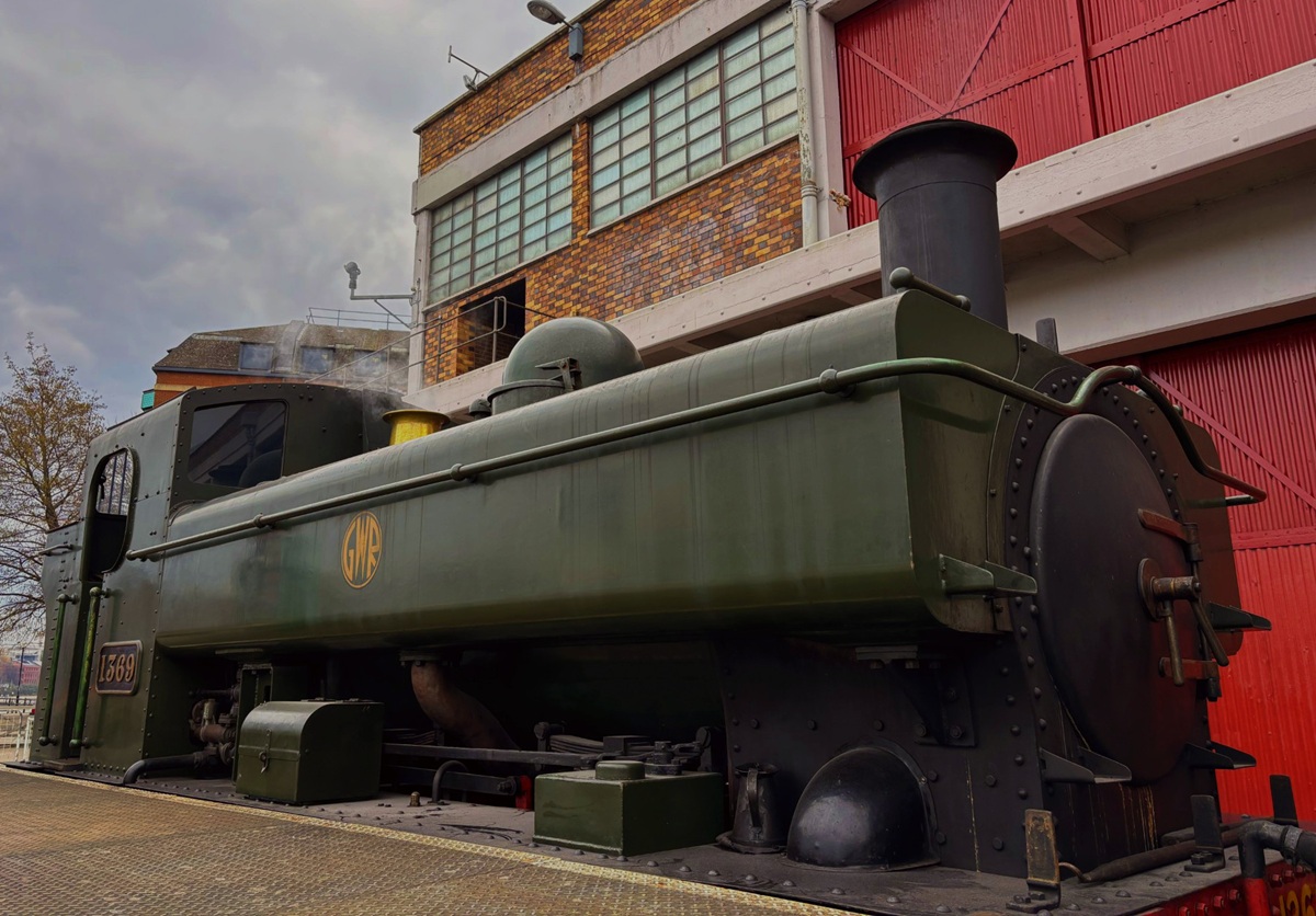 Bristol Steam Train Rides at M Shed - GWR 1369 - Backstage Bristol ...